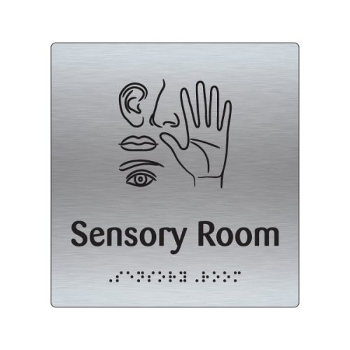 ID105 Sensory Room Braille & Tactile Sign - Braille Signs